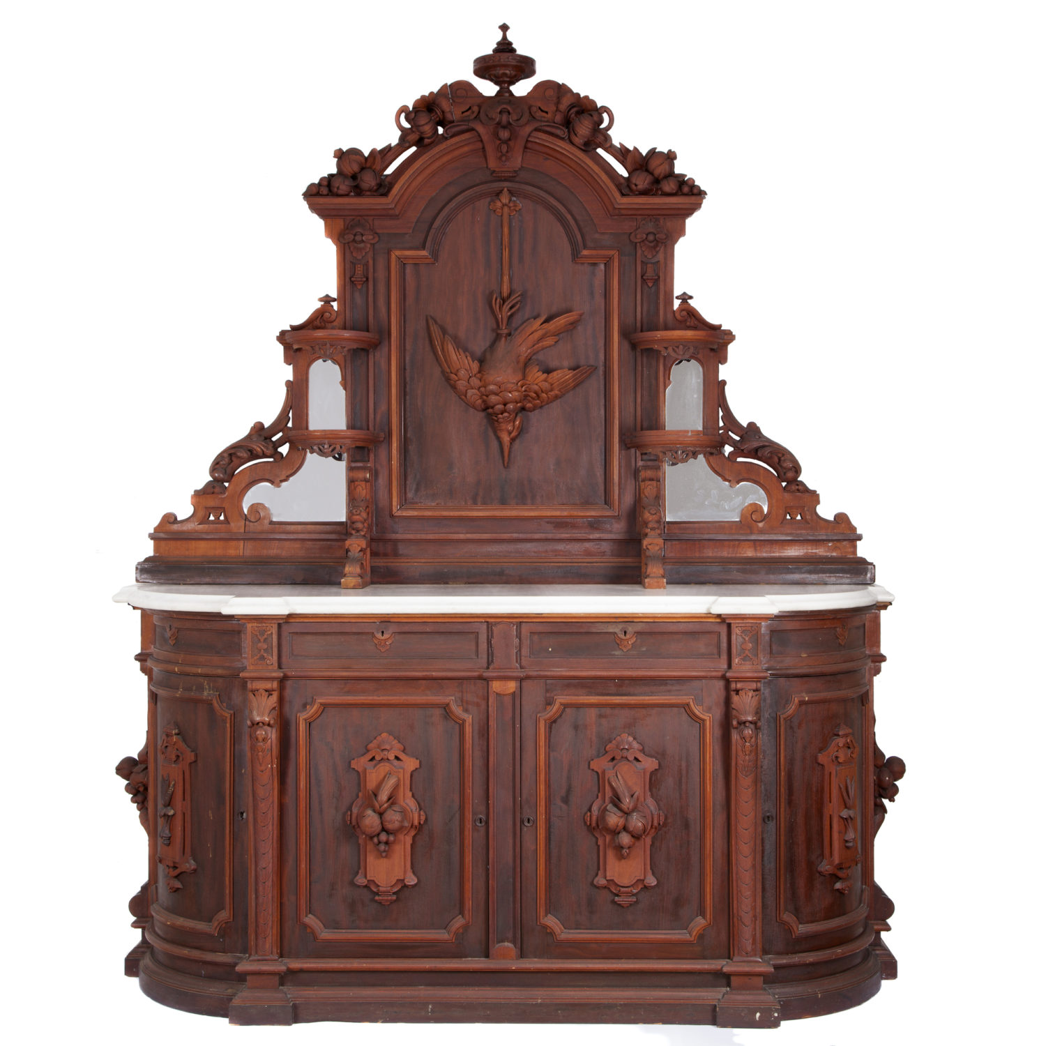 Victorian Hunt Sideboard - Fine Estate, Inc.